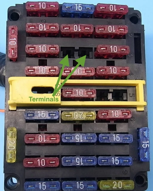 CLASSIC ROVER MINI MPi SPi Passenger Interior Main Fuse Box Terminal ...