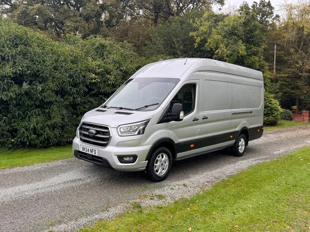 2024/24 TRANSIT 350 Limited 2.0 EcoBlue [130] L4 H3 XLWB Silver Panel ...