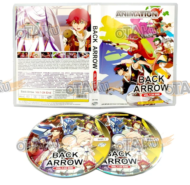 BACK ARROW - Complete Anime Tv Series Dvd (1-24 Eps) (Eng Dub) Ship ...