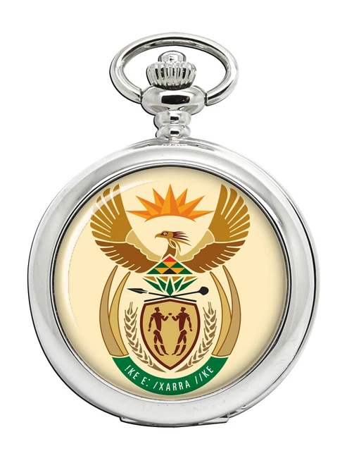 SOUTH AFRICAN CREST Pocket Watch EUR 54,26 - PicClick FR