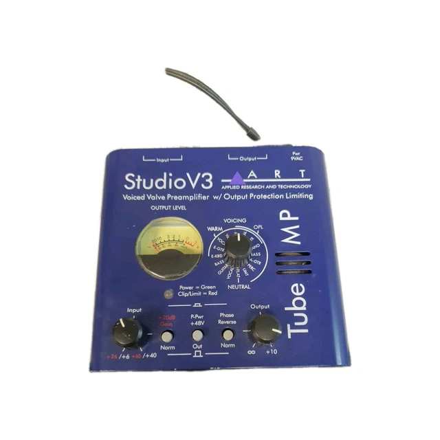 ART TUBE MP STUDIO V3 Microphone Pre-amp -parts Only- With Adapter £49.99 - PicClick UK