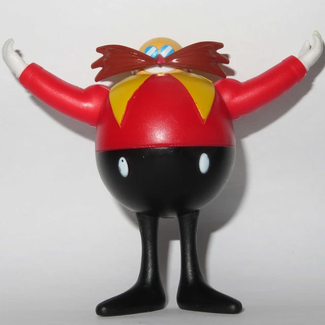 2.5& ROBOTNIK EGGMAN Sonic The Hedgehog! Jakks Figure Toy Sega Jointed ...