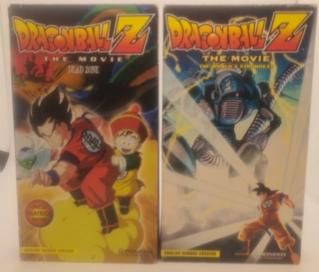 DRAGON BALL Z VHS Movie Lot English Subtitles Vintage 1997-1998 £16.74 ...