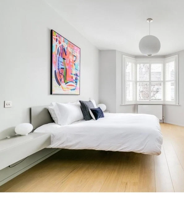 LAGO DESIGN FLUTTUA Bed, Floating Bed Frame, Bedhead and Floating ...