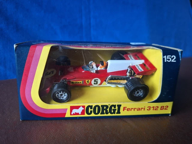 CORGI TOYS 152 Ferrari 312 B2 F1 Racing Car - Mint Condition. £21.49 ...