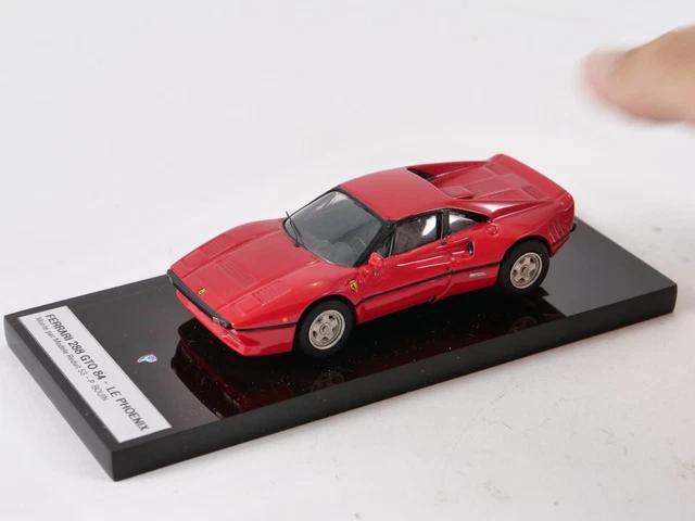 LE PHOENIX MODÈLE Réduit 53 FERRARI 288 GTO 84 sur socle 1/43 EUR 169 ...