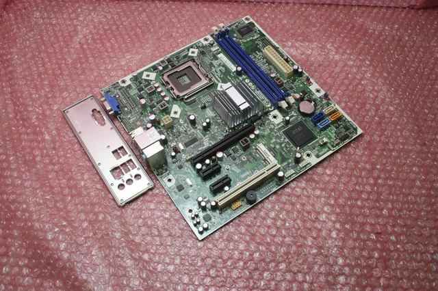 HP COMPAQ 500B MT Socket LGA775 Motherboard With I/O Shield 608883-002 ...