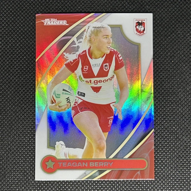 2024 NRL TRADERS TEAGAN BERRY NRLW #W 43/60 Dragons EUR 1,84 - PicClick IT