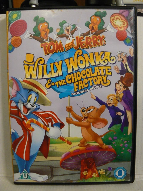 TOM AND JERRY - Willy Wonka and the Chocolate Factory (DVD, 2017) £2.95 ...