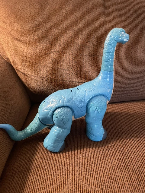 FISHER PRICE IMAGINEXT Blue Apatosaurus Battle Armor Prehistoric ...