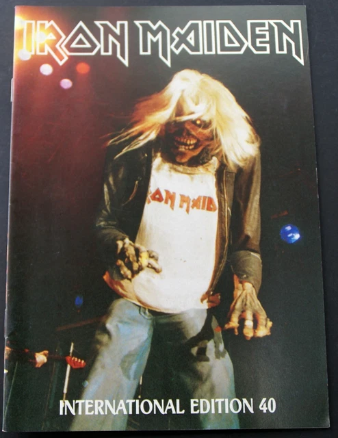 IRON MAIDEN MAGAZINE Fan Club Original Vintage Issue 40 1993 £41.41 ...