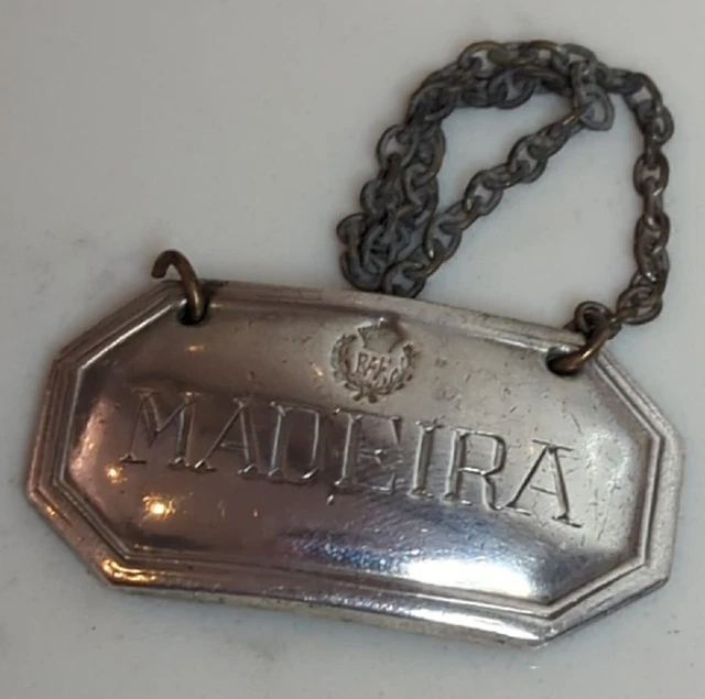 RARE WW2 RAF Madeira Wine Label Decanter Ticket Northolt Battle Of ...