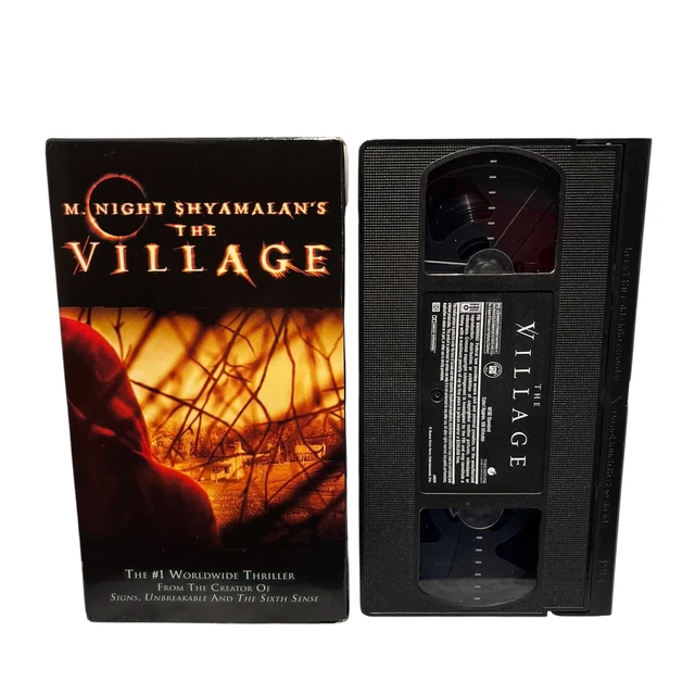 THE VILLAGE (VHS, 2005) VCR Video Tape Horror Movie - M. Night ...
