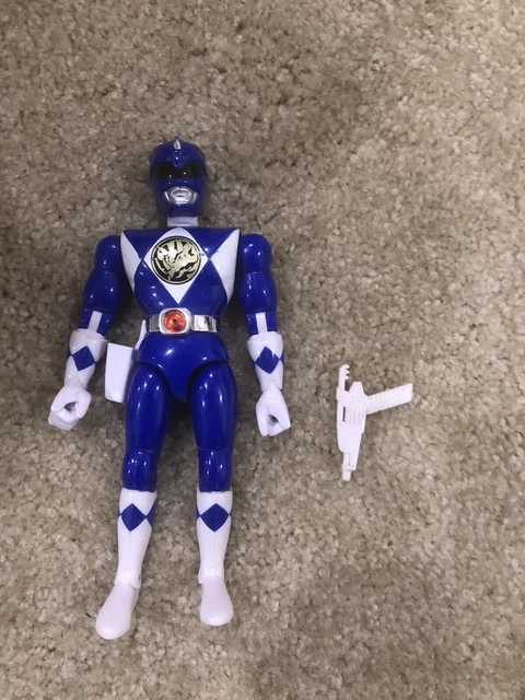 MIGHTY MORPHIN POWER Rangers MMPR Billy BLUE RANGER 8” Figure £16.02 ...