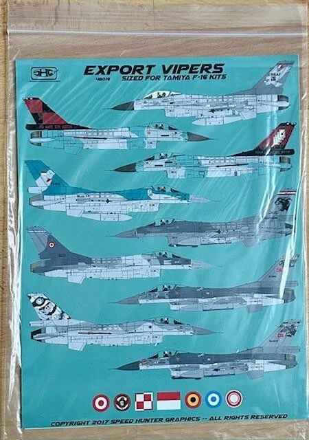 F-16 DECALS 1/48 , Speed Hunter Graphics EUR 15,50 - PicClick DE