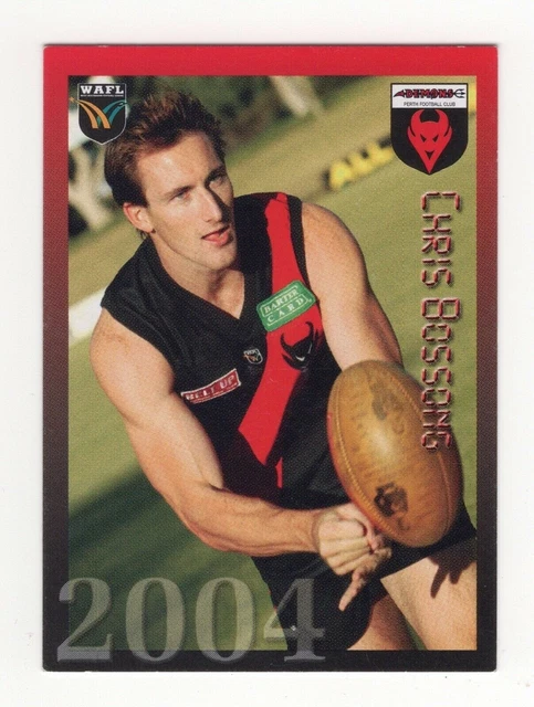 WAFL AUSTRALIA - Perth Demons 2004 - Chris Bossong £1.56 - PicClick UK