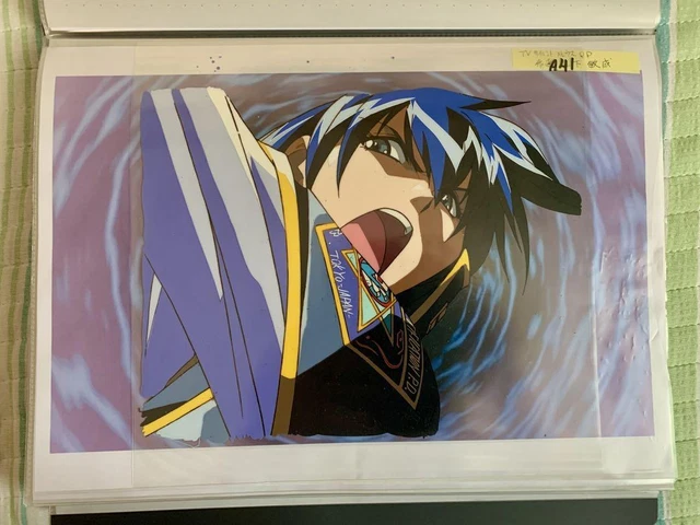 SILENT MOEBIUS ANIMATION Cel Original Production Painting Anime E-5347 ...