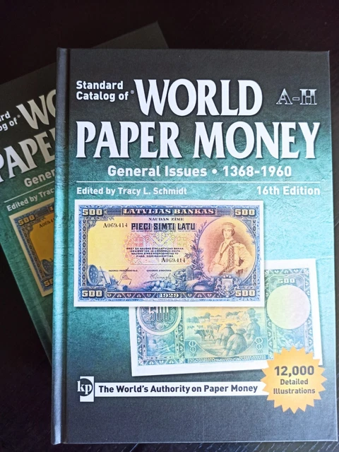 STANDART CATALOG OF World paper money 1368-1960 banknotes Book in 2 ...