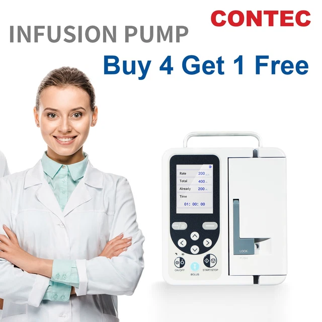 CONTEC VOLUMETRIC ACCURATE Infusion Pump Standard IV Fluid Medical ...