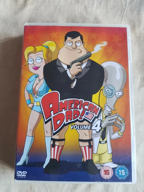 AMERICAN DAD! - Series 4 - Complete (DVD, 2009, 3-Disc Set) £8.00 ...