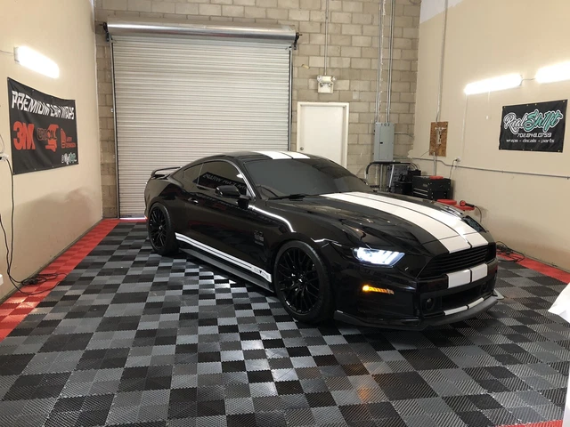 STRIPES FITS: MUSTANG Coyote side graphics rocker panel Vinyl decal ...
