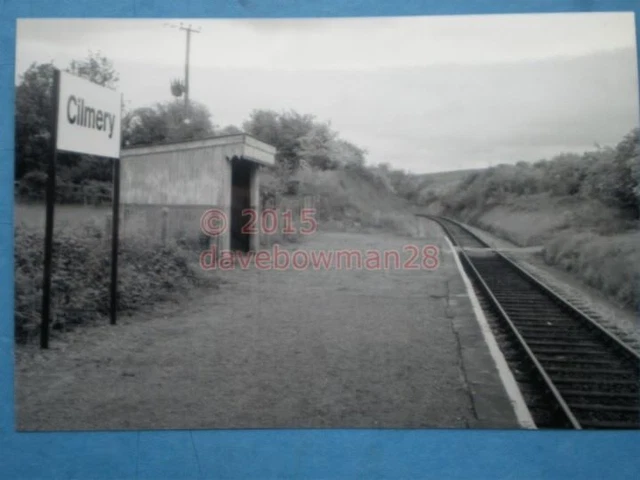 PHOTO CILMERY Railway Station On The Heart Of Wales Line In The 1960’S ...
