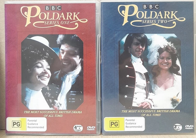 POLDARK THE ORIGINAL 1975 Series DVD Complete Series 1, 2, PAL Region 4 ...