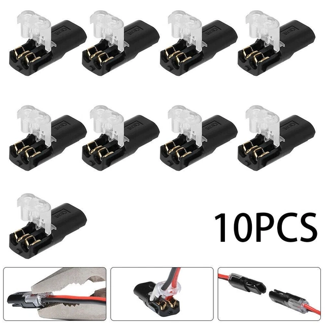 BRAND NEW HIGH Quality Car Connector 10pcs Auto Cable Car Connectors ...