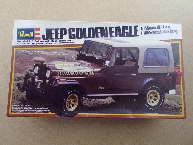 REVELL 1/16 GOLDEN Eagle Jeep model kit £55.00 - PicClick UK