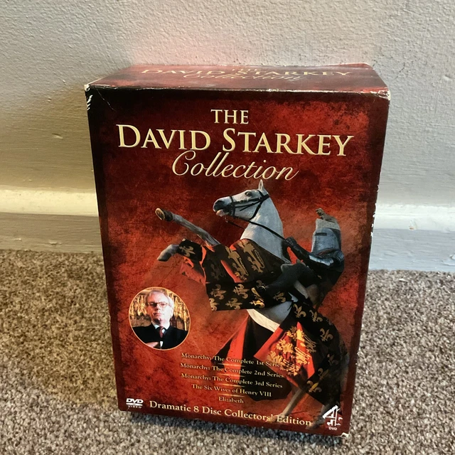 THE DAVID STARKEY Collection Dvd Boxset - Monarchy Series 1 - 3 etc £9. ...
