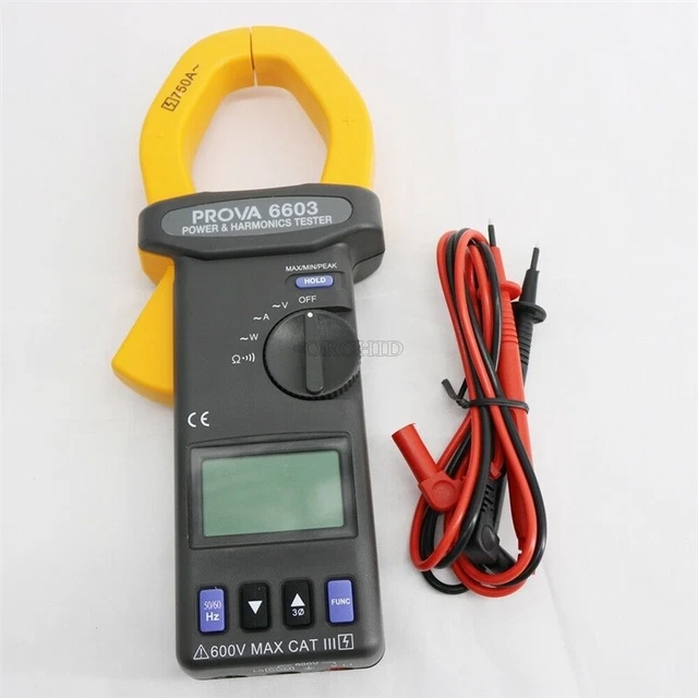 PROVA-6603 POWER ANALYZER Meter Harmonic Analyzer Power Recorder Ac ...