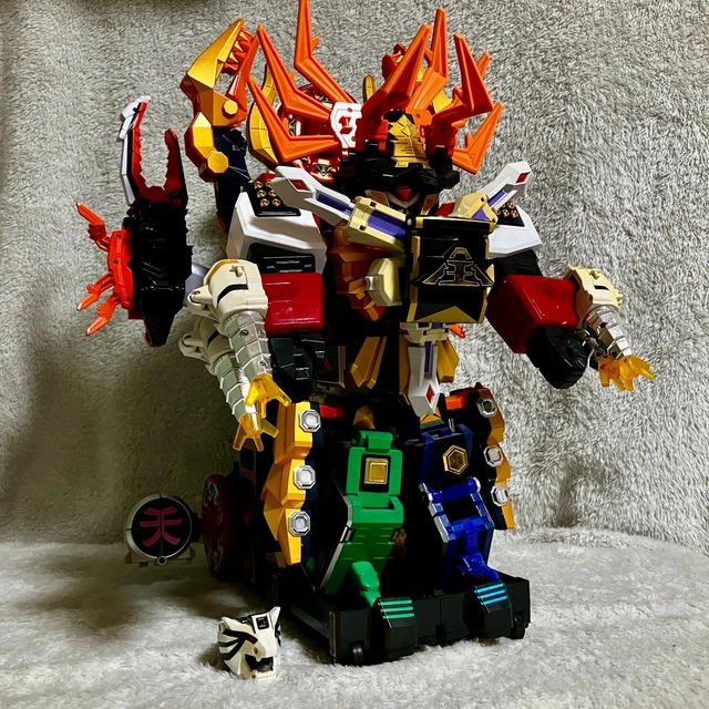 BANDAI DX MEGAZORD Power Rangers Samurai Super Sentai Shinkenger ...