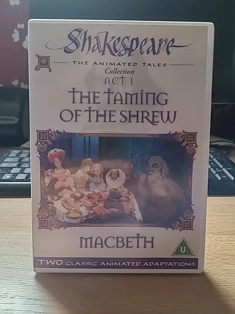 SHAKESPEARE - THE Animated Tales: The Taming of the Shrew/Macbeth DVD ...