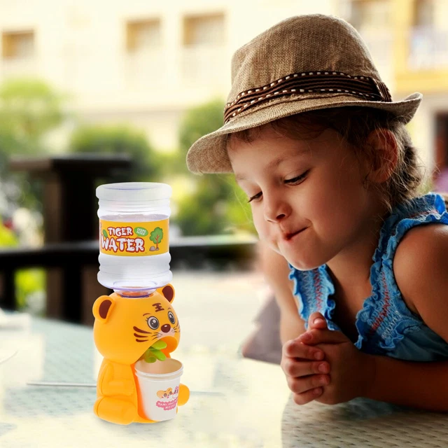 CHILDRENS DRINK DISPENSER Kids Orange Juice Stand Water Toy Attractive ...