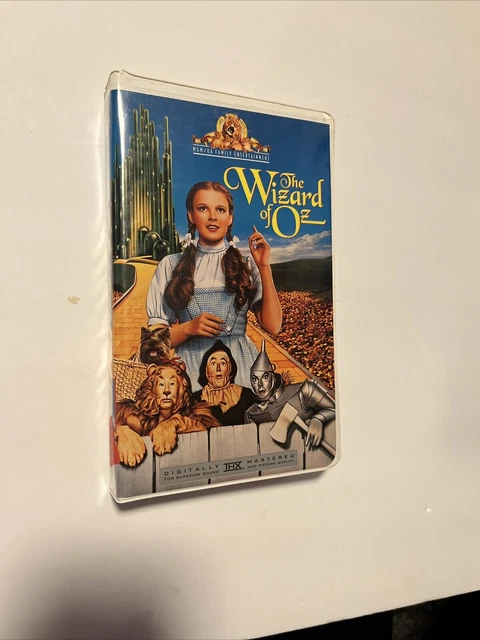 THE WIZARD OF Oz VHS MGM/UA Home Video 1996 clamshell case Digitally ...