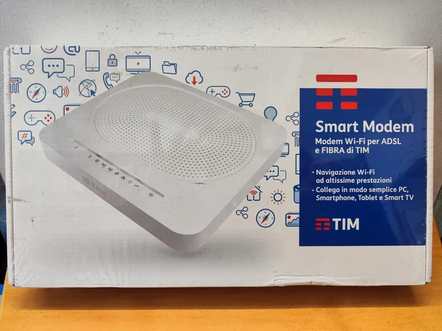 MODEM-ROUTER SMART MODEM FIBRA ADSL WI-FI 5 TG789vac v2 Nuovo EUR 18,00 ...
