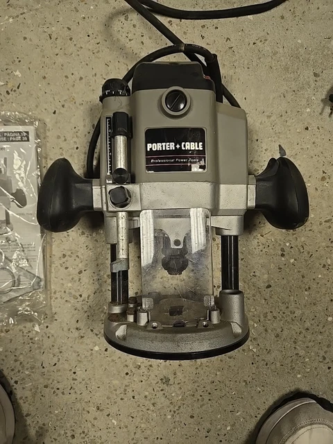 PORTER CABLE MODEL 7529 HD 2 HP Variable Speed Plunge Router $129.38 ...
