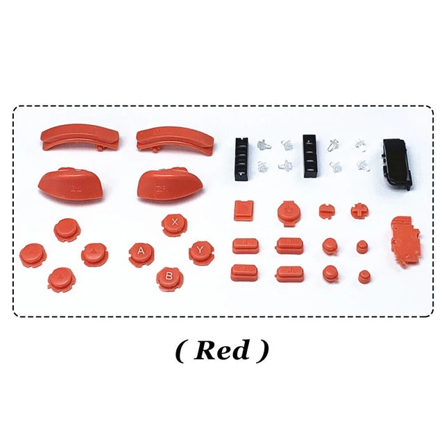 REPLACEMENT BUTTONS FULL Set For Nintendo Switch OLED Joy-Con DIY ...