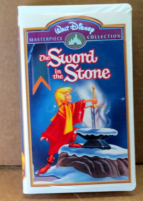 WALT DISNEY MASTERPIECE Collection Sword in the Stone VHS w/ Orignal ...