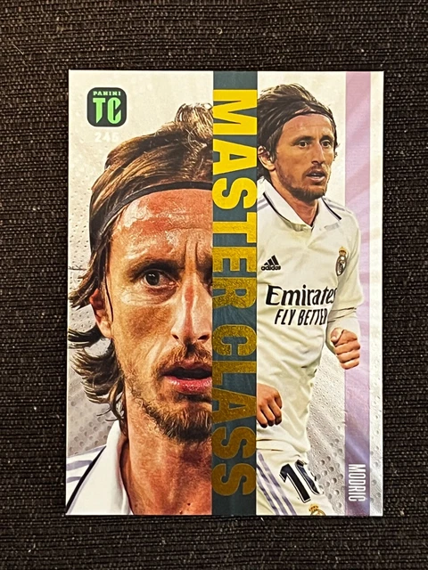 CARD PANINI TOP Class 2023 Luca Modric Real Madrid Masterclass # 245 ...