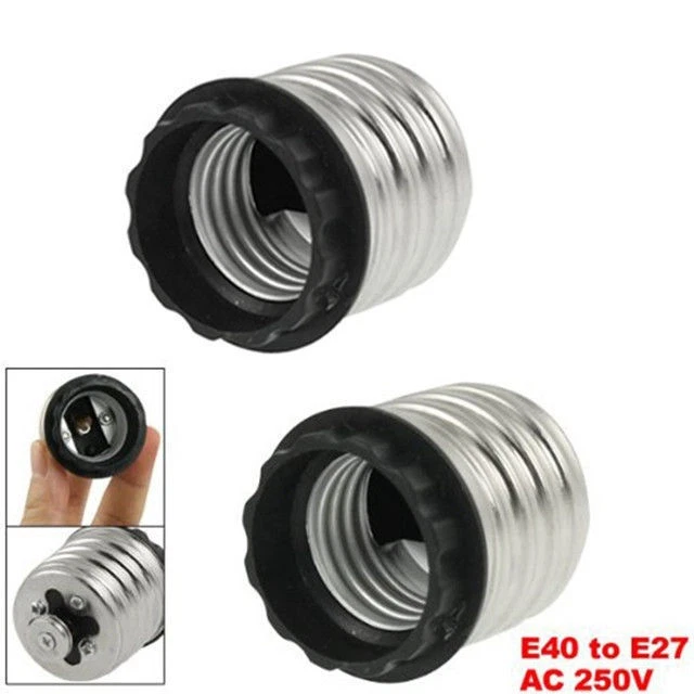 1 ADAPTATEUR DOUILLE E40 - E27 Ampoule Lampe Industrielle Horticole Atelier EUR 3,62 - PicClick FR