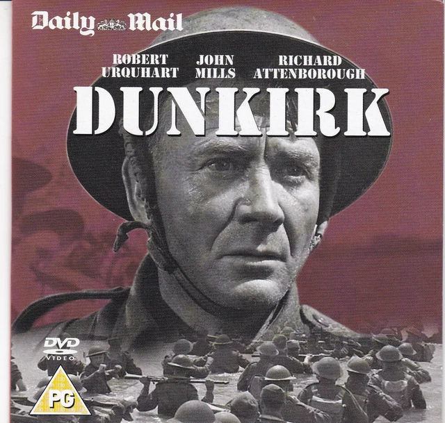 DUNKIRK ( DAILY MAIL Newspaper DVD ) John Mills , Richard Attenborough EUR 2,70 - PicClick IT