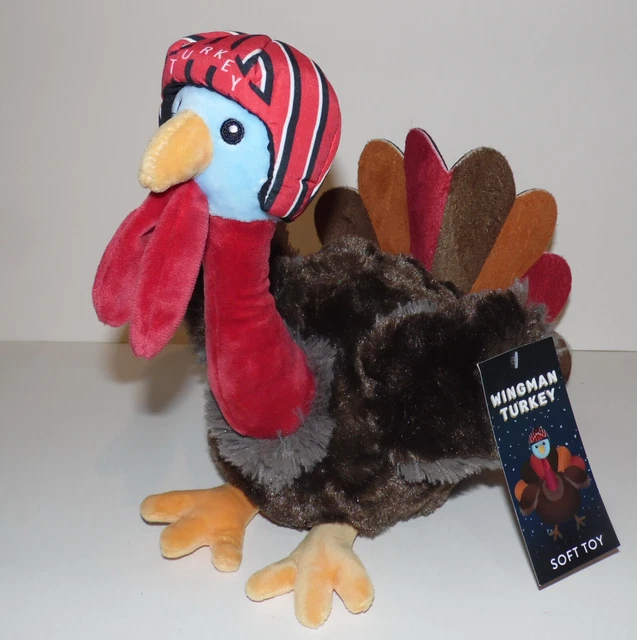 ALDI * WINGMAN Turkey Soft Toy * Tagged * Christmas * Plush * Kevin The ...
