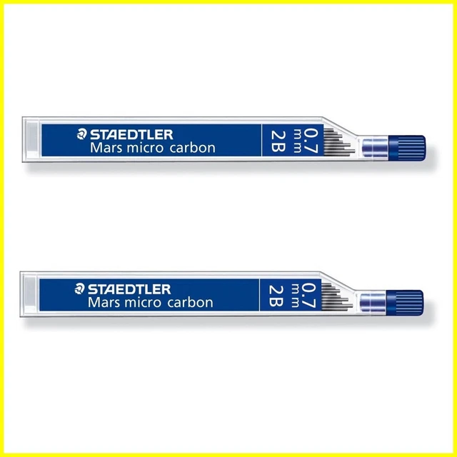 STAEDTLER MARS MICRO carbon 250 0.7mm 2B - Pencil lead refills - 2 ...
