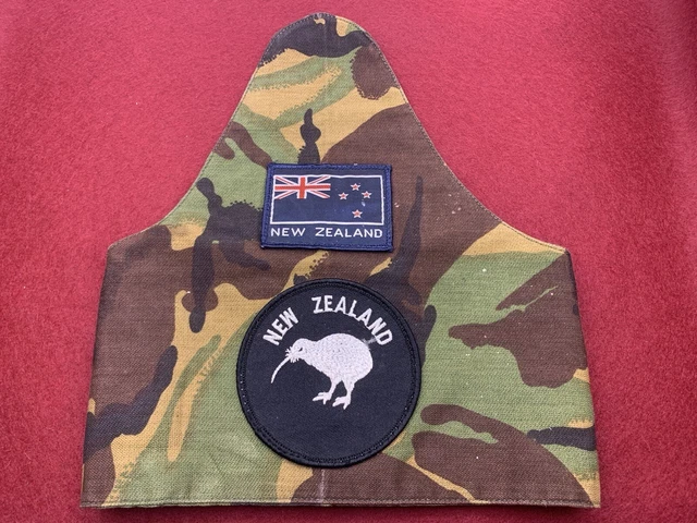 2000'S ERA MODERN New Zealand ARMY DPM BASSARD with Two Patches "KIWI ...