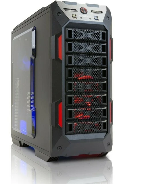 CASE ZOOSTORM STORMFORCE Typhoon gaming pc desktop £90.00 - PicClick UK