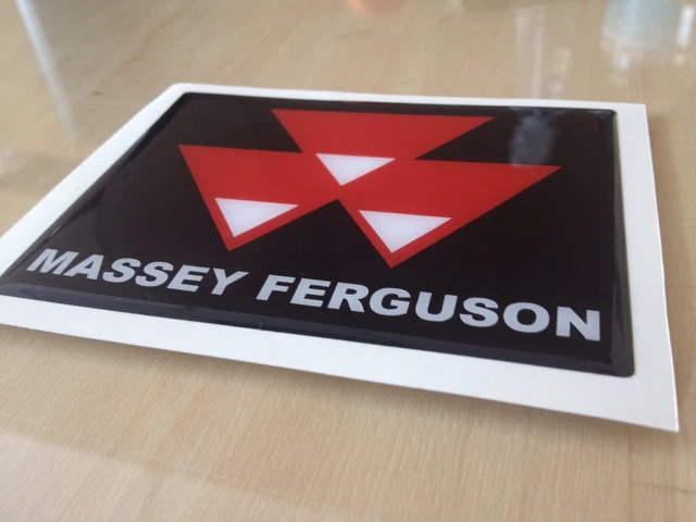 MASSEY FERGUSON STICKER, Emblem Front Emblem £12.97 - PicClick UK