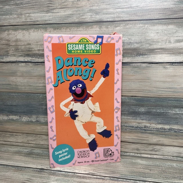 SESAME STREET DANCE Along! (VHS, 1990) Jim Henson EUR 8,87 - PicClick FR
