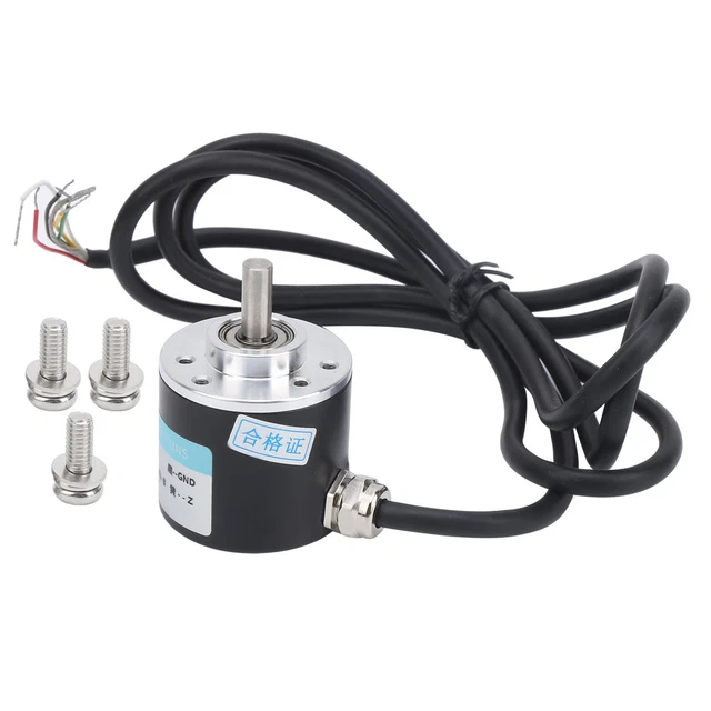 DC5-24V ABZ 3-PHASE Encoder Incremental Encoder Incremental Encoder 6mm ...