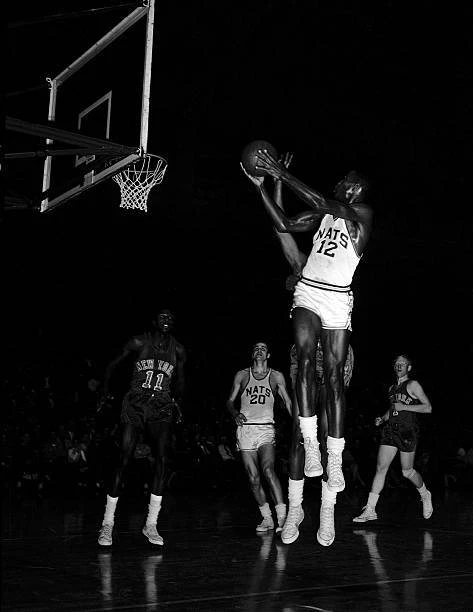 JOE ROBERTS OF The Syracuse Nationals Shoots 1960S Old Basketball Photo ...